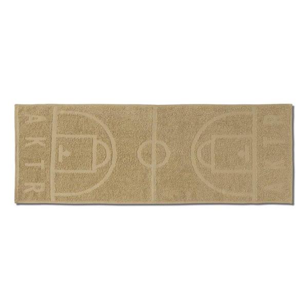 【ネコポス1枚迄】日本が世界に誇るタオルの産地今治で、AKTRの為だけに作られたスポーツタオル。AKTRロゴとバスケットボールのコートをジャガード織りで表現したリミテッドアイテム。質の良いタオルをオリジナルカラーで染め上げたAKTRの自信作...