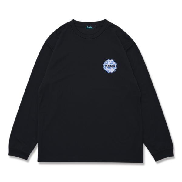 "レオパード柄のサークルロゴを胸にプリントしたDRY-L/S Tシャツ。シンプルなデザインながら、コーディネートを引き立てるカラーコントラストが魅力。吸汗・速乾性に優れ、サラッとしたポリエステル素材を採用。ポリエステル100%■Size c...