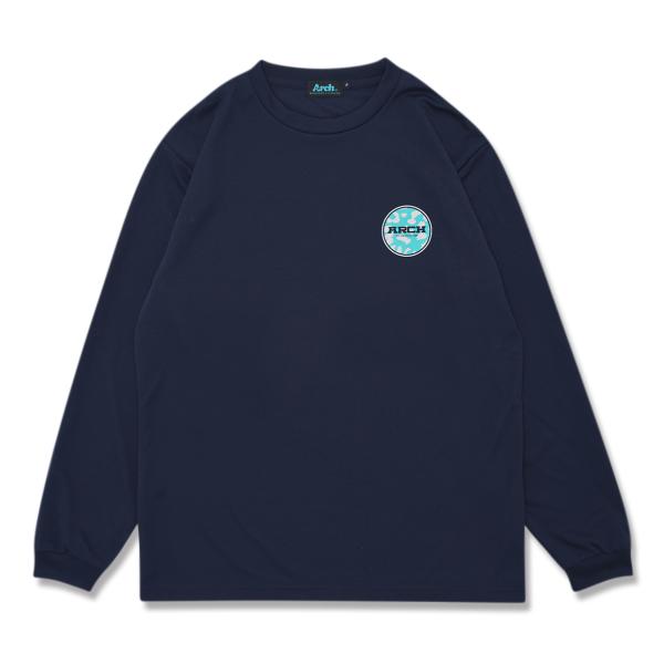 "レオパード柄のサークルロゴを胸にプリントしたDRY-L/S Tシャツ。シンプルなデザインながら、コーディネートを引き立てるカラーコントラストが魅力。吸汗・速乾性に優れ、サラッとしたポリエステル素材を採用。ポリエステル100%■Size c...