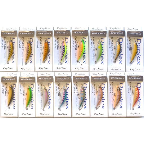 ■レイチューンDPシリーズの新製品バルサミノーの高性能に、精密な3Dモデリングデザインを施すレイチューンオリジナル製法の最新鋭トラウトミノーシリーズ。ハイプレッシャーな日本の渓流ミノーイングにおける切り札として開発されたDP45RRがMAR...