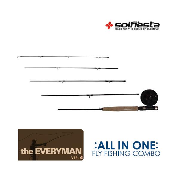 気軽にフライフィッシングが楽しめるすぐに使えるパーフェクト入門キット流れのある管理釣り場や渓流向けのタックルセッティング経験者のサブタックルとしても使えるマルチピースカーボンロッド<セット内容>・カーボンロッド 8F #4 セク...