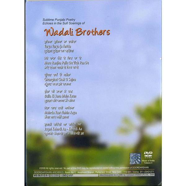 【発売日：2009年09月16日】Wadali Brothers Volume 1 / 古典声楽 Doordarshan 民族音楽 【インドとアジアン音楽】 アーティスト:ワダリ・ブラザーズ(Wadali Brothers):男性ボーカ