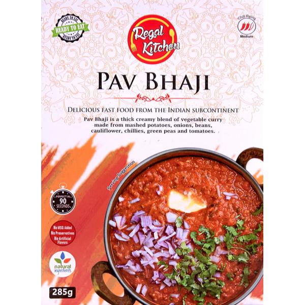 【発売日：2024年04月22日】【Regal Kitchen】パブ バジ - PAV BHAJI 2人前 285g / レトルトカレー、インドカレー、北インドカレー、Regal、リーガル、インド料理、インド、野菜、カレー、レトルト Reg...