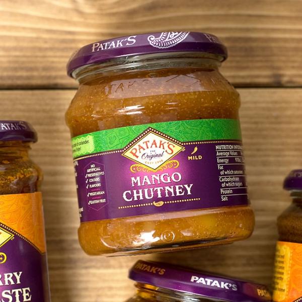 【発売日：2006年10月25日】マンゴーチャツネ 【Pataks】パタックス / チャツネ、マンゴーチャツネ、 Pataks（パタックス） インド アジアの食材 【インドとアジアン食品・食材