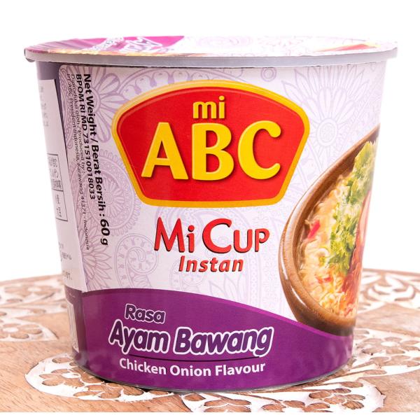 【発売日：2024年03月04日】【ABC】Ayam Bawang Cup インスタントカップヌードル アヤムバワン味 玉ねぎの甘味とチキンのうまみのあるスープ / インスタントラーメン、ラーメン、インドネシア料理、インドネシア、インスタン...