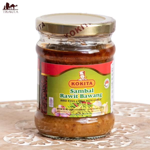 【発売日：2025年07月31日】【KOKITA】 サンバルラウットバワン SAMBAL RAWIT BAWANG 200g / KOKITA、インドネシア料理、インドネシア、サンバル、辛味調味料、バーズアイチリ、玉ねぎ、ニンニク、エスニッ...