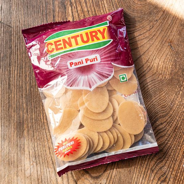【発売日：2024年12月27日】【Century】Pani Puri パニプリ 175g パニプリマサラ入り / パニプリ、ストリートスナック、インド、スナック  インド アジアの食材 【インドとアジアン食品・食材