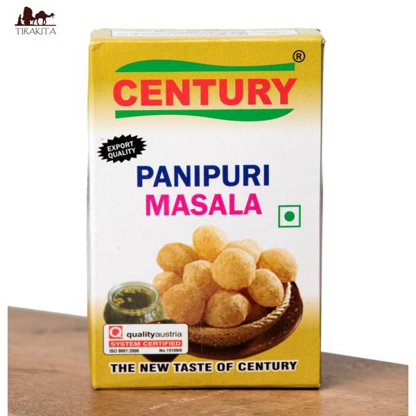 【発売日：2018年06月05日】PANIPURI MASALA パニプリ・マサラ 50g / パニプリ、ストリートスナック、インド、スナック CENTURY インド アジアの食材 【インドとアジアン食品・食材
