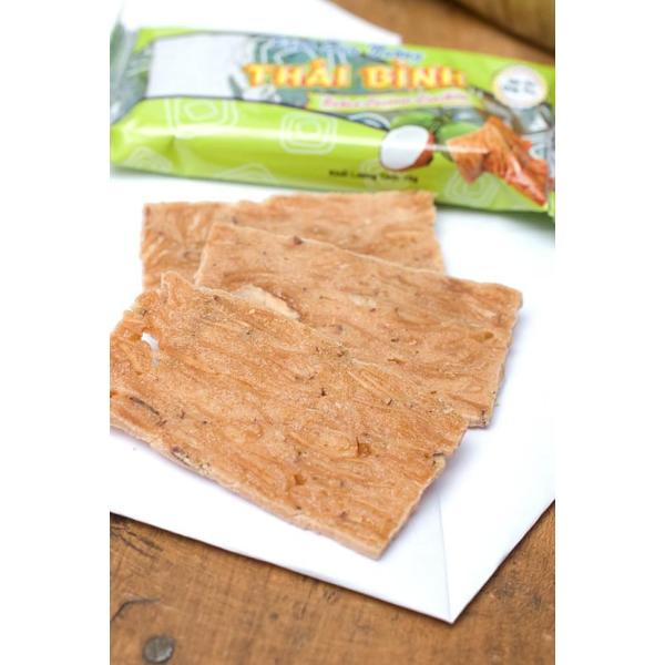 【発売日：2015年08月26日】ベトナムスナック ココナッツクラッカー【THAI BINH】 / VISSAN、ベトナムお菓子、ベトナム、ココナッツ、スナック、おみやげ、お菓子、クラッカー THAI BINH（タイ ビン） インド アジア...