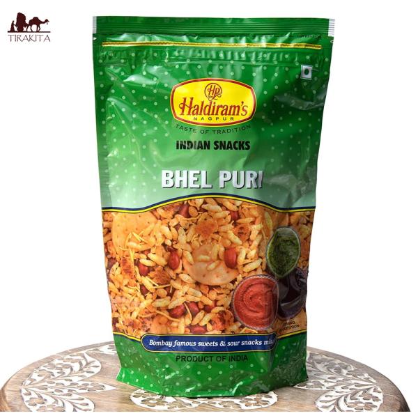【発売日：2006年10月18日】インドのお菓子 マサラぽん菓子 ベルプリ - Bhel Puri / インドのお菓子、ハルディラム、ナムキン、ナムキーン ハルディラム(Haridiram's) インド アジアの食材 【インドとアジアン食品・食材