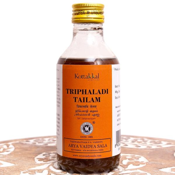 【発売日：2025年04月15日】ＫＯＴＴＡＫＡＬ　トリパラディ　タイラム[Triphaladi tailam 200ML] / アーユルヴェーダ、トリパラディ、タイラム、コッタカル、トリファラ、伝統オイル、セサミオイル、ヘアケア、スカルプ...