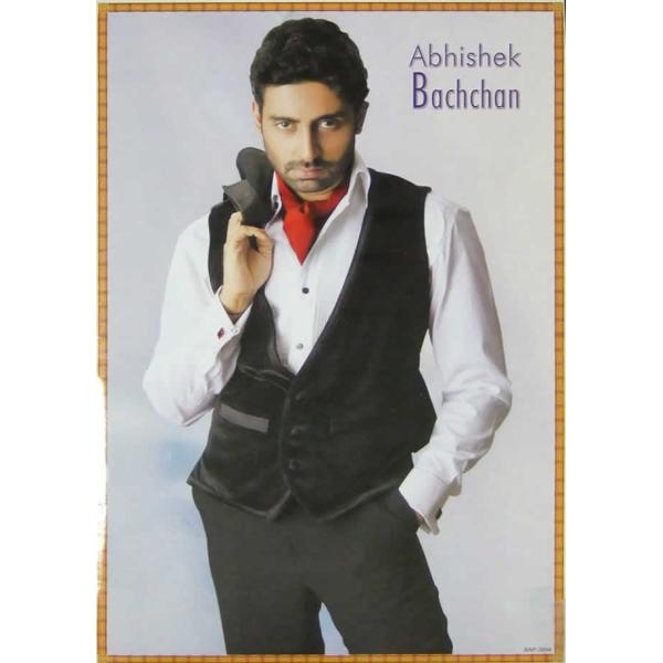 【発売日：2007年05月21日】アビシェーク・バッチャン (Abhishek Bachchan) / ポスター、映画 ポスター、男優  印刷物 【インドとアジアの印刷物
