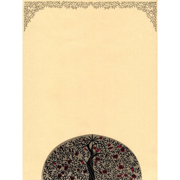 【発売日：2008年03月19日】インドのレターセット - VATIKA / レターセット、Chimanlals、チマンラール Chimanlals(チマンラール) インドとアジア雑貨 【インドとアジアン雑貨