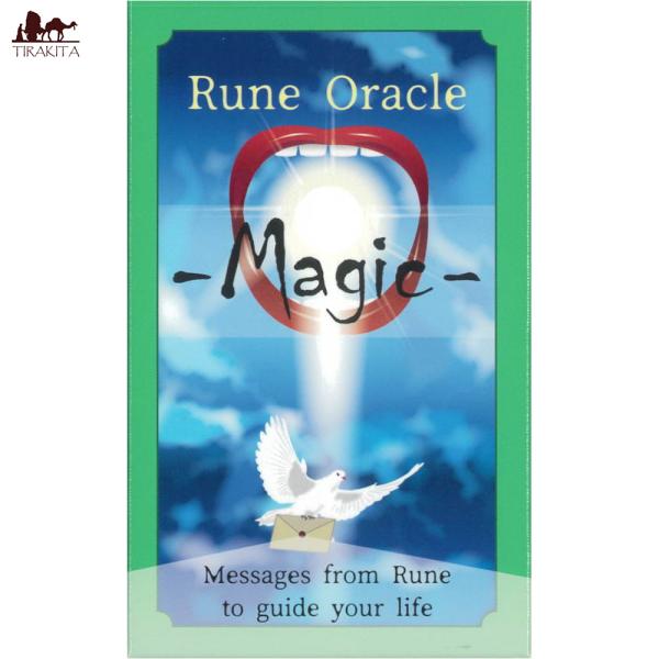 【発売日：2025年11月02日】ルーンオラクルマジック - Rune Oracle Magic / 占い、カード、タロット、オラクル、ルノルマン、スピリチュアル、日本語 Macky for you 印刷物 【インドとアジアの印刷物