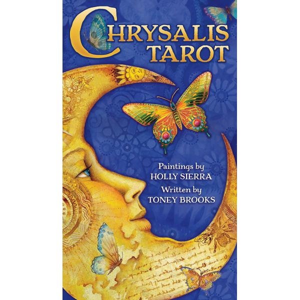 【発売日：2021年11月11日】クリサリスタロット - Chrysalis Tarot / オクルカード、占い、カード占い、タロット US Games 印刷物 【インドとアジアの印刷物】  主演俳優:トニーブルックス、ホリーシエ
