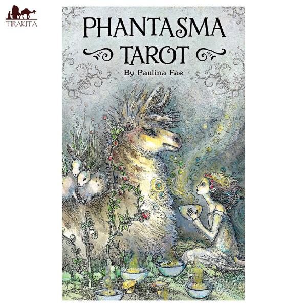 【発売日：2021年11月11日】ファンタズマタロット - Phantasma Tarot / オラクルカード、占い、カード占い、タロット US Games 印刷物 【ンドとアジアの印刷物】  主演俳優:ポーリーナ・フェ
