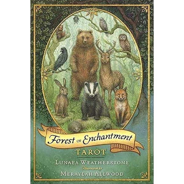 【発売日：2022年03月21日】フォレストオブエンチャントメントタロット - Forest OF Enchantment TAROT / オラクルカード、占い、カード占い、タロット LLEWELLYN　Bools 印刷物 【インドとアジア...