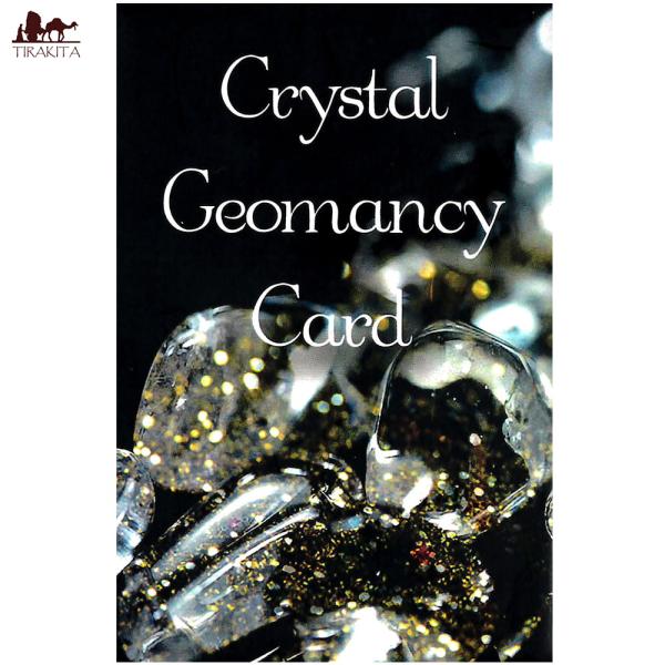 【発売日：2022年08月12日】クリスタルジオマンシーカード - crystal geomancy cards / オラクルカード、占い、カード占い、タロット 龍花占心 印刷物 【インドとアジアの印刷物