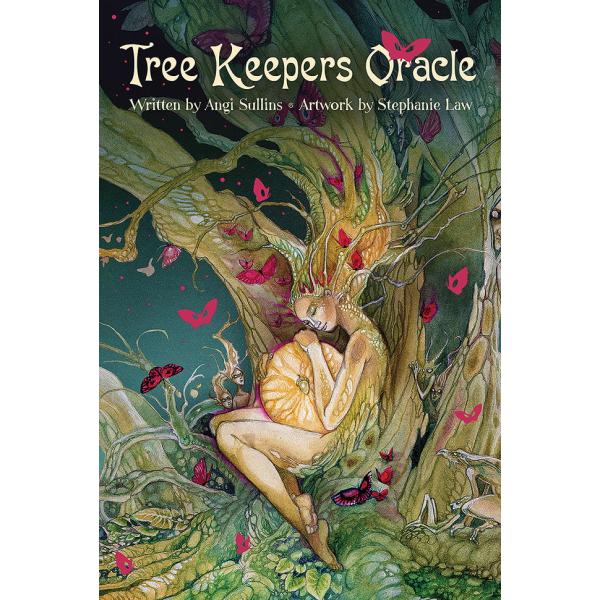【発売日：2023年11月07日】ツリキパズオラクル - Tree Keepers Oracle / オラクルカド、占い、カド占い、タロット USGames 印刷物 【インドとアジアの印刷物】  主演俳優:アンギ・サリンズ、ステファニ・ロ