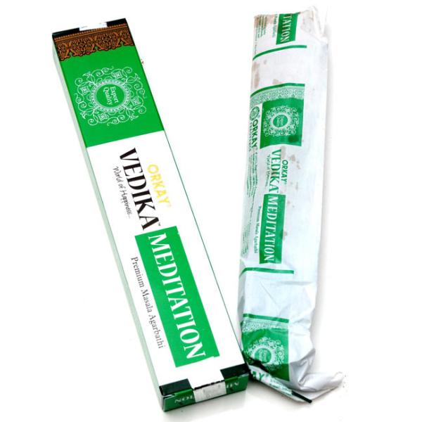 【発売日：2015年04月21日】Vedika Meditation香 / お香、インセンス、インド香、レア 香 Orkay お香 【インドとアジアのお香