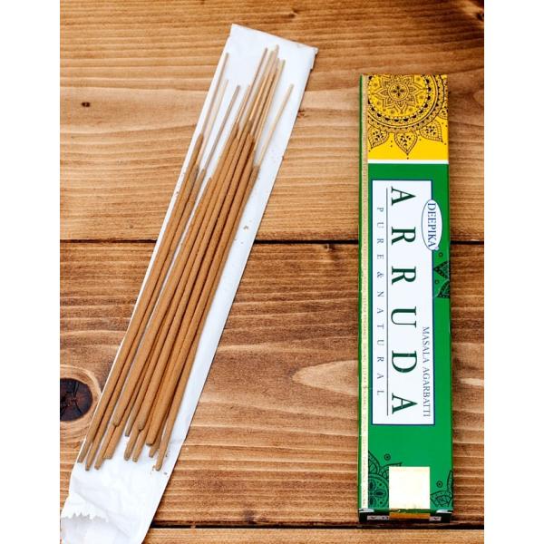 【発売日：2017年05月31日】Deepika ヘンルーダ香 Arruda / ルー、Deepika、お香、インセンス、インド香、神聖、ハーブ  お香 【インドとアジアのお香