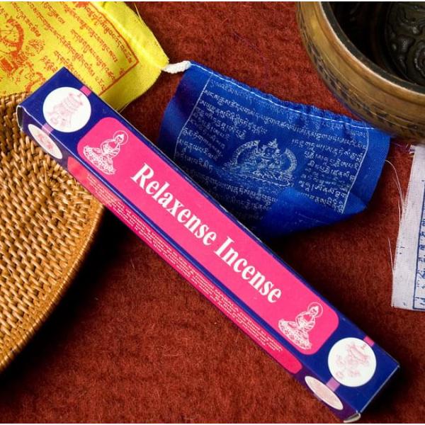 【発売日：2007年06月08日】Relaxence リラクセンス チベット香　仏教伝統のレシピに基づいた25種のハーブとスパイスを配合 / チベット香、お香、インセンス、  お香 【インドとアジアのお香