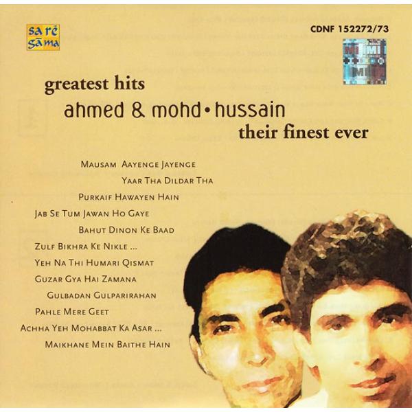 【発売日：2010年03月05日】Greatest Hits Ahmed &amp; Mohd Hussain - Their finest ever[2Disk] /  MUSIC TODAY 民族音楽 【インドとアジアン音楽