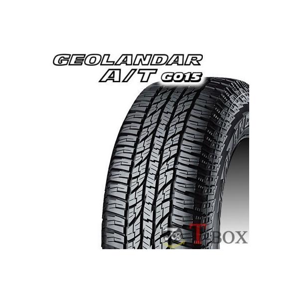YOKOHAMA ヨコハマGEOLANDAR A/T G015：ジオランダ―・エイティジーゼロイチゴ■推奨車種：SUV■タイヤ種類：サマータイヤ■タイヤパターン：回転方向・IN/OUT指定なし■タイヤ特徴オフロード性能とオンロード性能を両立...