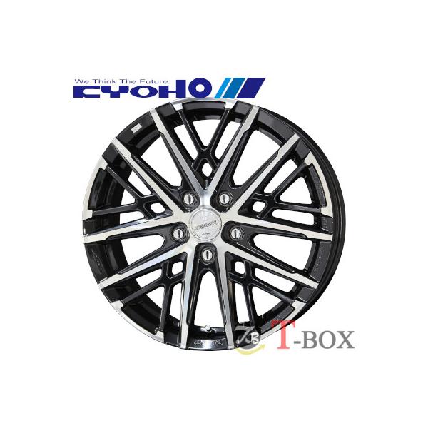 KYOHO SMACK GRAIVE■ホイールサイズ17 6.5 +40 5/114.3■カラーサファイアブラック×ポリッシュ■付属品センターキャップ / エアバルブ■製品特徴スマックシリーズ10年目の記念すべき節目を飾るのは、複雑な造形が...