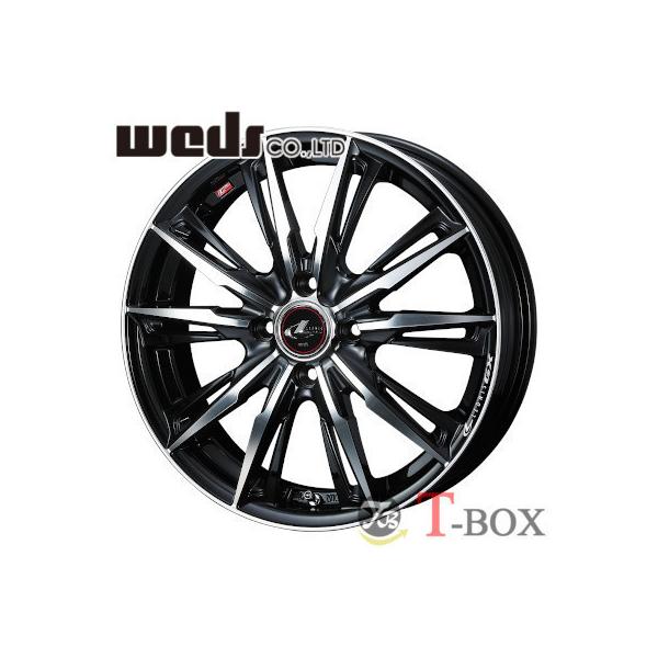 LEONIS GX　先進技術を細部に施し、次世代のスタンダードを作り出すそれが"レオニス・クォリティ"■ホイールサイズ17 7.0 +42/+47/+53 5/114.3■カラーPBMC(パールブラック/ミラーカット)BK/SC[RED](...