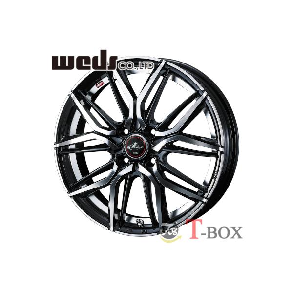 WEDS LEONIS LM　先進技術を細部に施し、次世代のスタンダードを作り出すそれが"レオニス・クォリティ"■カラーPBMC(パールブラック/ミラーカット)PBMC/TI(パールブラック ミラーカット/チタントップ)BMCMC(ブラック...