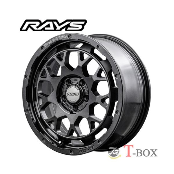 RAYS TEAM DAYTONA M9+ SPEC-Mレイズ チームデイトナ M9プラス スペックM■ホイールサイズ15 5.0 +47 4/100■カラーセミグロススーパーダークガンメタ ( AOJ )■付属品センターキャップ、バルブ■...