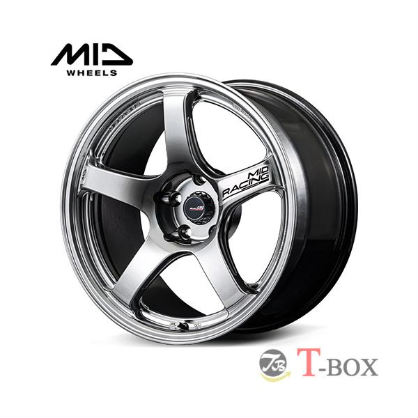 ■ホイールMARUKA MID RACING R50 EVO / マルカ MID レーシング R50 EVO■サイズ17 7.5 +45 4/100ボア径67.1■カラーHIS ハイパーシルバー■付属品センターキャップ、エアバルブ、ステッカ...