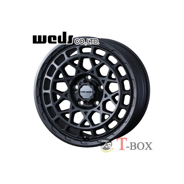 WEDS ADVENTURE MUDVANCE X Type M(ウェッズ アドベンチャー マッドヴァンス エックス タイプエム)■ホイールサイズ17 8.0 +20 6/139.7■カラーFULL MAT BLACK ( フルマットブラッ...