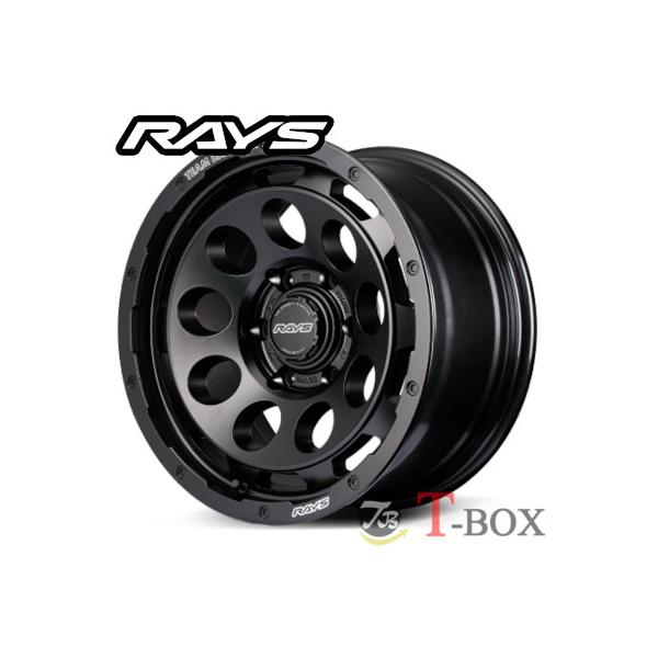 ■ホイールRAYS TEAM DAYTONA  D9レイズ チームデイトナ  D9■サイズ16 6.5 +38 6/139.7ボア径106.1■カラーBOJ セミグロスブラック■付属品センターキャップ、バルブ■特徴 D9はM9デザインのバリ...