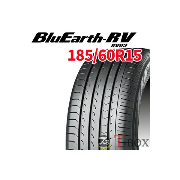 BluEarth-RV RV03(ブルーアース・アールブイ アールブイ ゼロスリー)■タイヤサイズ185/60R15 84H■推奨車種ミニバン■タイヤ種類サマータイヤ低燃費タイヤ■タイヤラベリング転がり抵抗性能：Aウェットグリップ性能：a■...