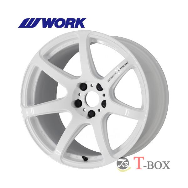 WORK WORK EMOTION T7Rワーク ワークエモーション T7R■サイズ17 7.0 +38 +47 +53 5/114.3ボア径73.3■カラーWHT ホワイト■付属品エアバルブ■備考 特殊P.C.D.：4H-98〜114.3...