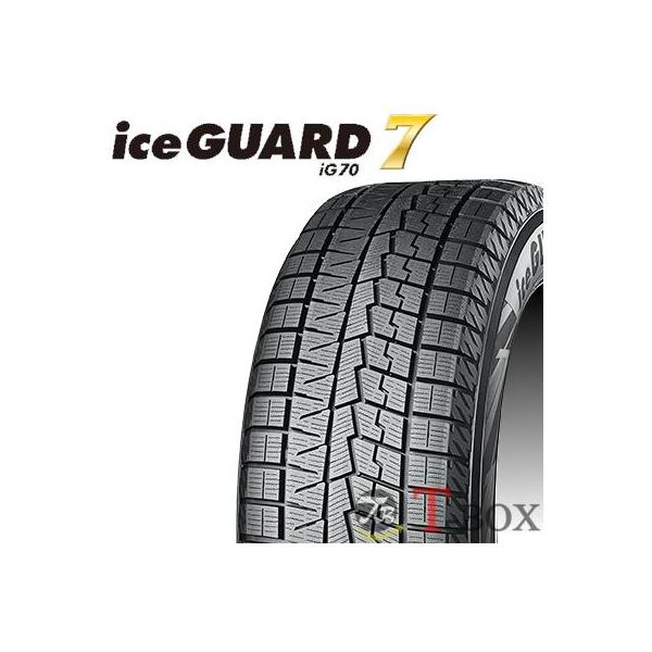 YOKOHAMA ice GUARD 7 IG70ヨコハマタイヤ アイスガード7■タイヤ種類スタッドレスタイヤ■タイヤ特徴iceGUARD 7は氷に効く 永く効く 雪に効くをさらに追及。ヨコハマスタッドレス史上最高の氷上性能です。・歴代アイ...