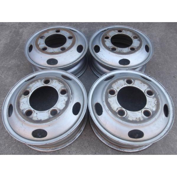 トピー　１６インチ鉄ホイールサイズ　１６×５．５Ｊ穴数　５穴ＰＣＤ　２０３．２オフセット　＋１１６．５ハブ径　内寸約１４６ｍｍ