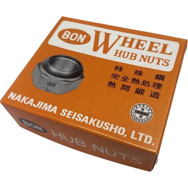 国内大型トラック4社共通でご利用いただけます。スチールホイール右用8個メーカー/中島製作所ネジサイズ/M30二面幅/41ｍｍ