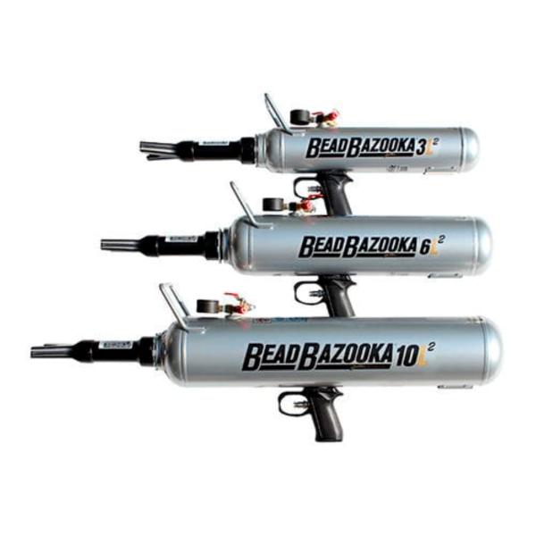 品番：BB-3L2重量：5kg全長：720ｍｍタンク幅：110mm付属品：安全ゴーグル、耳栓、エアーチャック用カプラ(※エアーカプラ別売)新RARバルブによりパワーアップ。吸気バルブ・圧力計の場所がタンク上部になり作業がスムーズになります。...