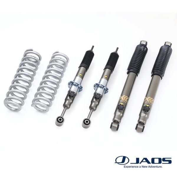 商品：JAOS BATTLEZ リフトアップセット VFCA ver.A ハイラックス Z GR SPORT 125系 21.10〜 品番：A733096A内容：フロント：車高調用リフトアップスプリング、減衰力調整式ダンパー（車高調 / 専...