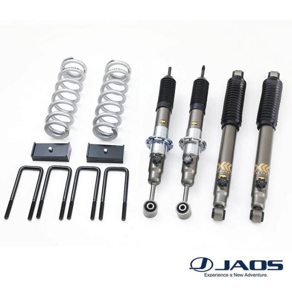 商品：JAOS BATTLEZ リフトアップセット VFCA ver.B ハイラックス Z GR SPORT 125系 21.10〜 品番：A733096B内容：フロント：車高調用リフトアップスプリング、減衰力調整式ダンパー（車高調 / 専...