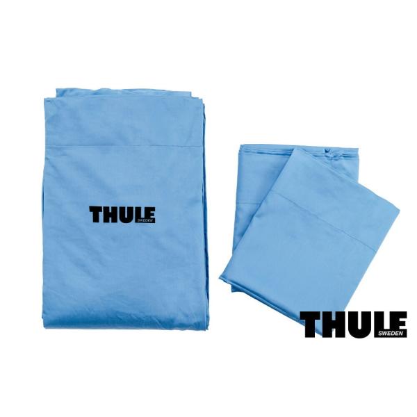 THULE ルーフトップテント用 シーツ クケナム3/アウタナ3用 TH901801カラー:ブルーサイズ:マットレスサイズ 142cm x 244cm商品説明:マットレス用1枚、枕用2枚、ブランケット用2枚