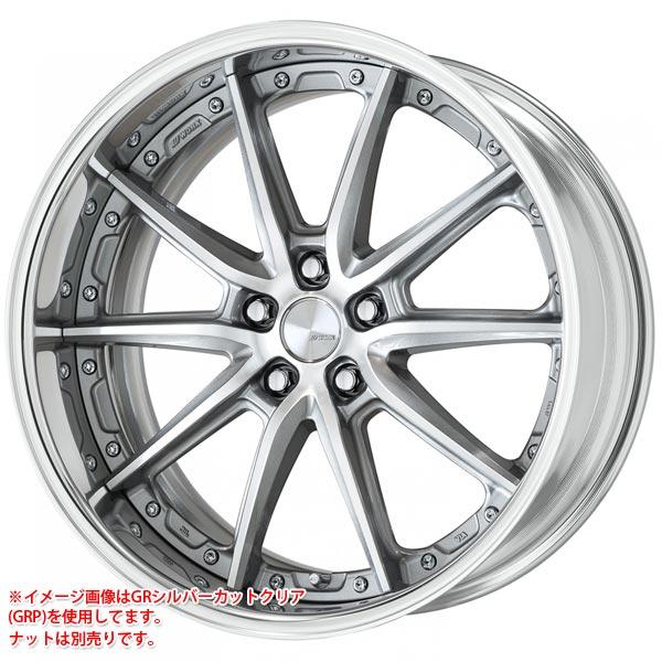 国産車用 新品ホイール1本の価格です。ホイールカラー設定：GRシルバーカットクリア(GRP)、グリミットブラック(GTK)ホイール構造：2ピースセンターキャップ：付属ナット：無しホイール穴数/PCD設定：5/114.3、5/120※サイズ設...