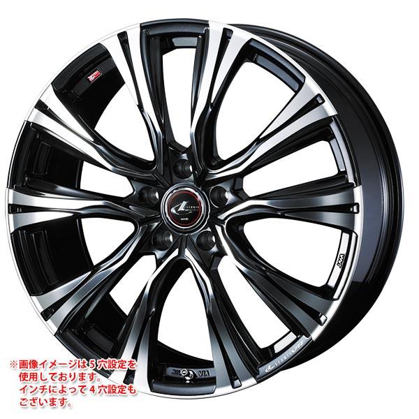 国産車用 新品ホイール1本の価格です。ホイールカラー設定：パールブラックミラーカット(PBMC)ホイール構造：1ピースセンターキャップ：付属ナット：無しホイール穴数/PCD設定：5/100、5/114.3※サイズ設定により、穴数・デザインが...