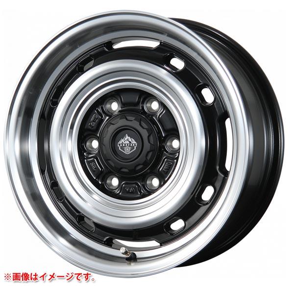 国産車用 新品ホイール1本の価格です。ホイールカラー設定：グロスブラックポリッシュ(GBP)ホイール構造：1ピースセンターキャップ：付属ナット：無しホイール穴数/PCD設定：6/139.7※サイズ設定により、穴数・デザインが画像と異なります...