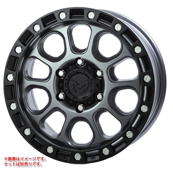 国産車用 新品ホイール1本の価格です。ホイールカラー設定：ドライグレーホイール構造：1ピースセンターキャップ：付属ナット：無しホイール穴数/PCD設定：6/139.7※サイズ設定により、穴数・デザインが画像と異なります。■送料2本以上のご注...