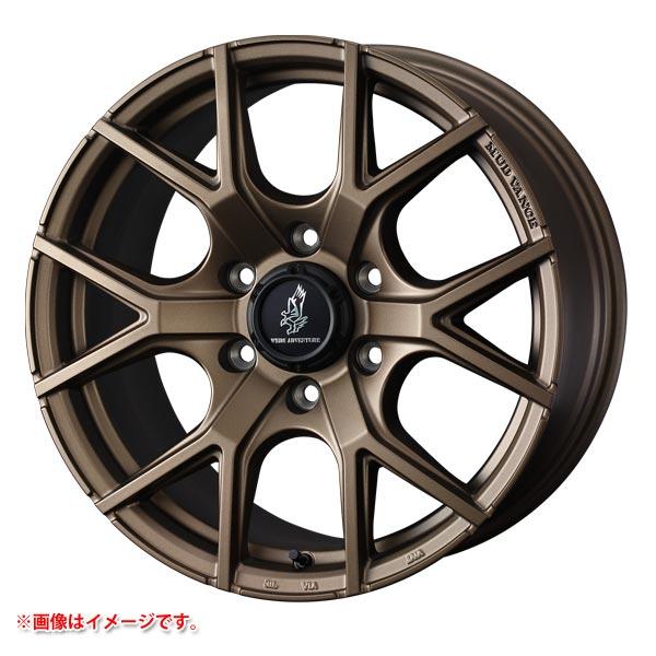 国産車用 新品ホイール1本の価格です。ホイールカラー設定：フルマットブロンズ(BRO)ホイール構造：1ピースセンターキャップ：付属ナット：純正ナット使用不可×ホイール穴数/PCD設定：6/139.7※補足：※ディーゼル車インチダウン不可※サ...