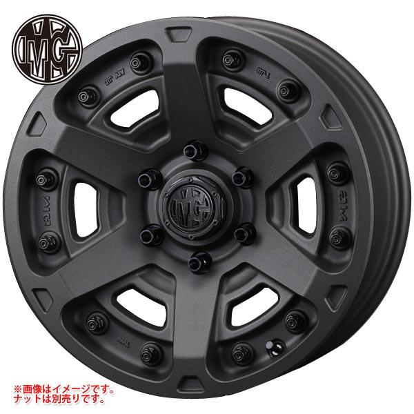 国産車用 新品ホイール1本の価格です。ホイールカラー設定：ショットガンブラック、マットブラッククリアホイール構造：1ピースセンターキャップ：付属ナット：無しホイール穴数/PCD設定：6/139.7※サイズ設定により、穴数・デザインが画像と異...